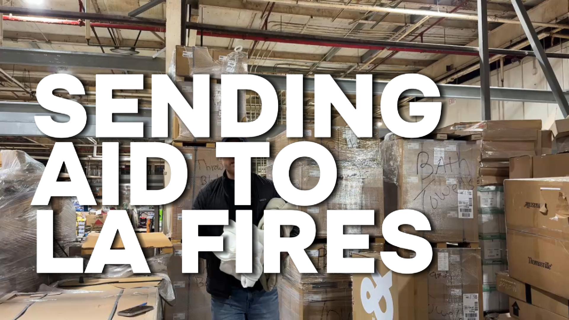 Compassion Coalition Send AID To LA Fires Press Release | Distribute Hope